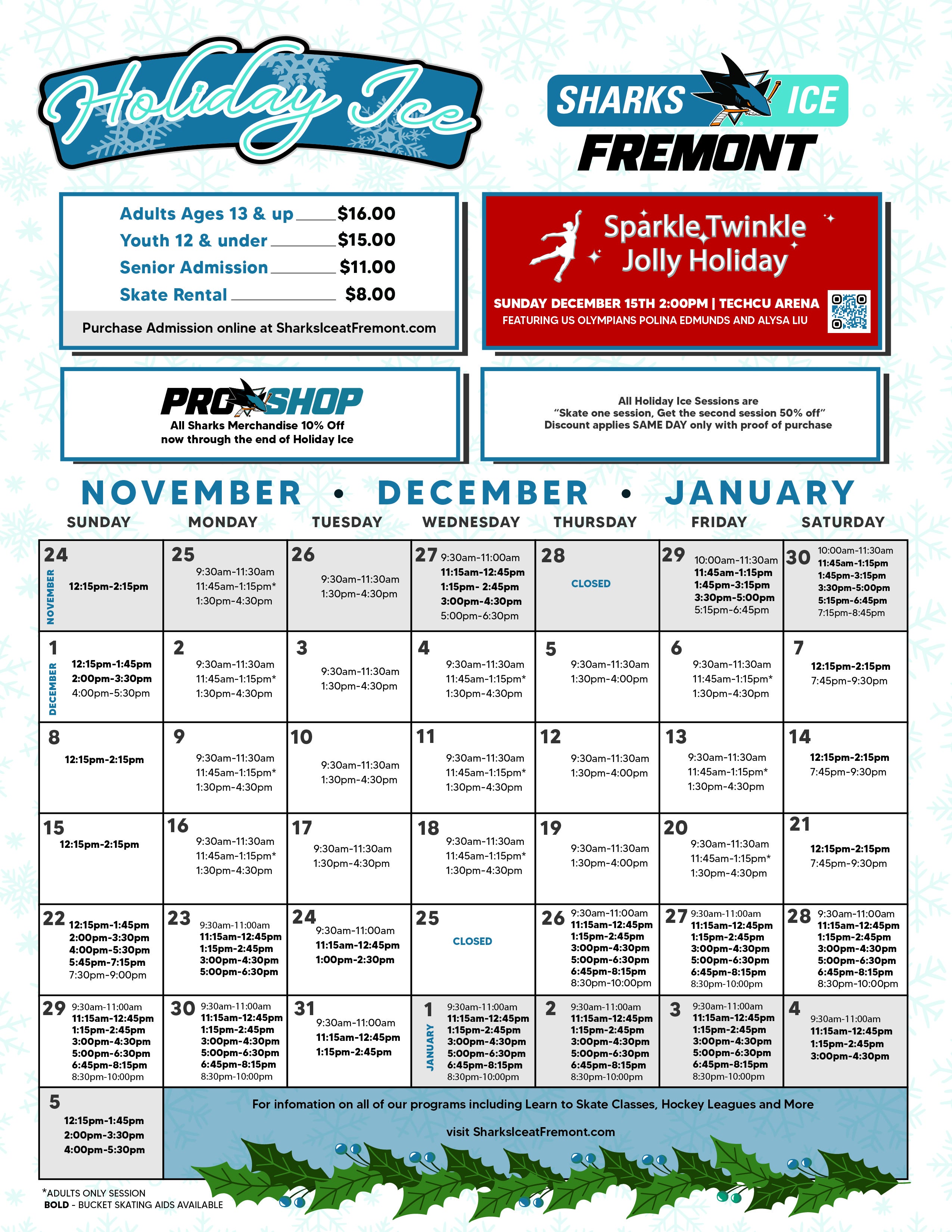 Public Skate | Sharks Ice at Fremont